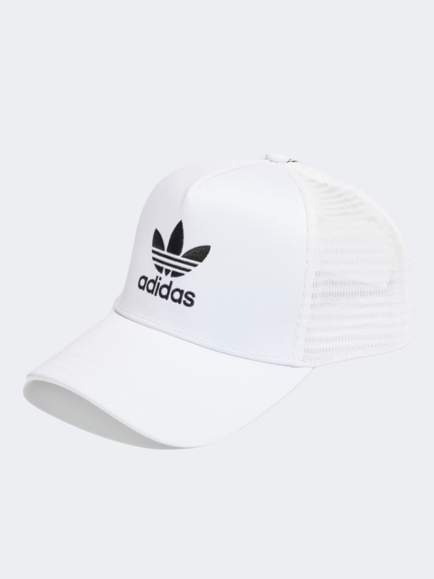 Adidas Adicolor Classic Curved Foam Unisex Original Cap White – Mike ...