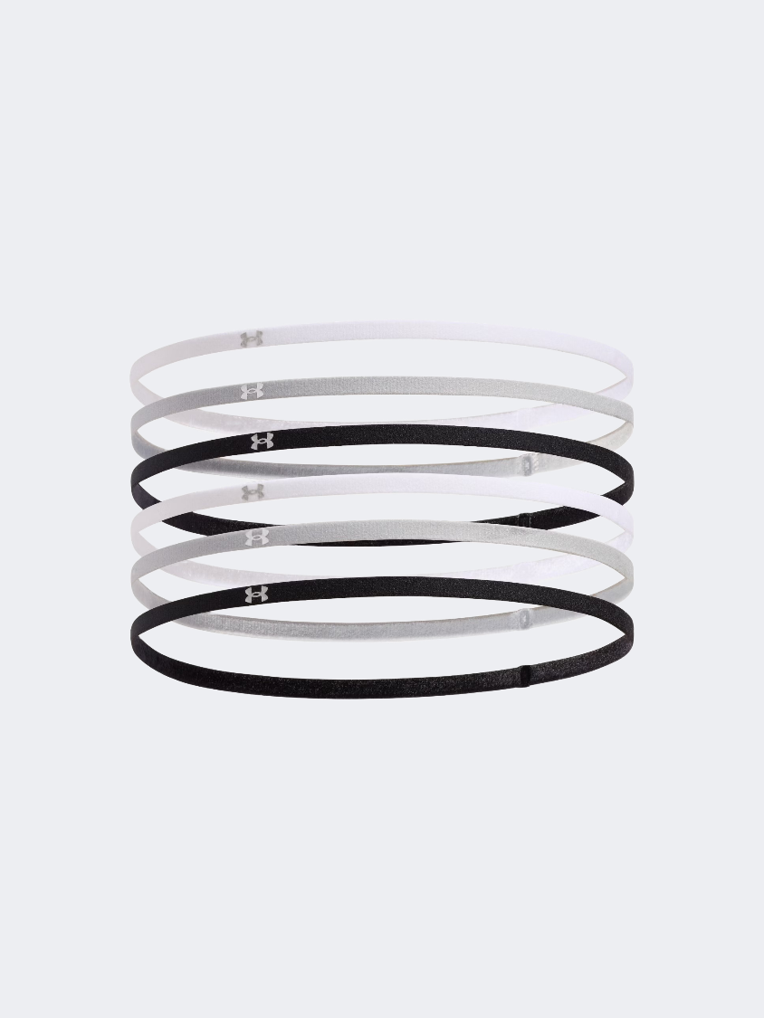 Under Armour Mini Elastic 6 Pack Women Lifestyle Band Black/Mod Grey ...