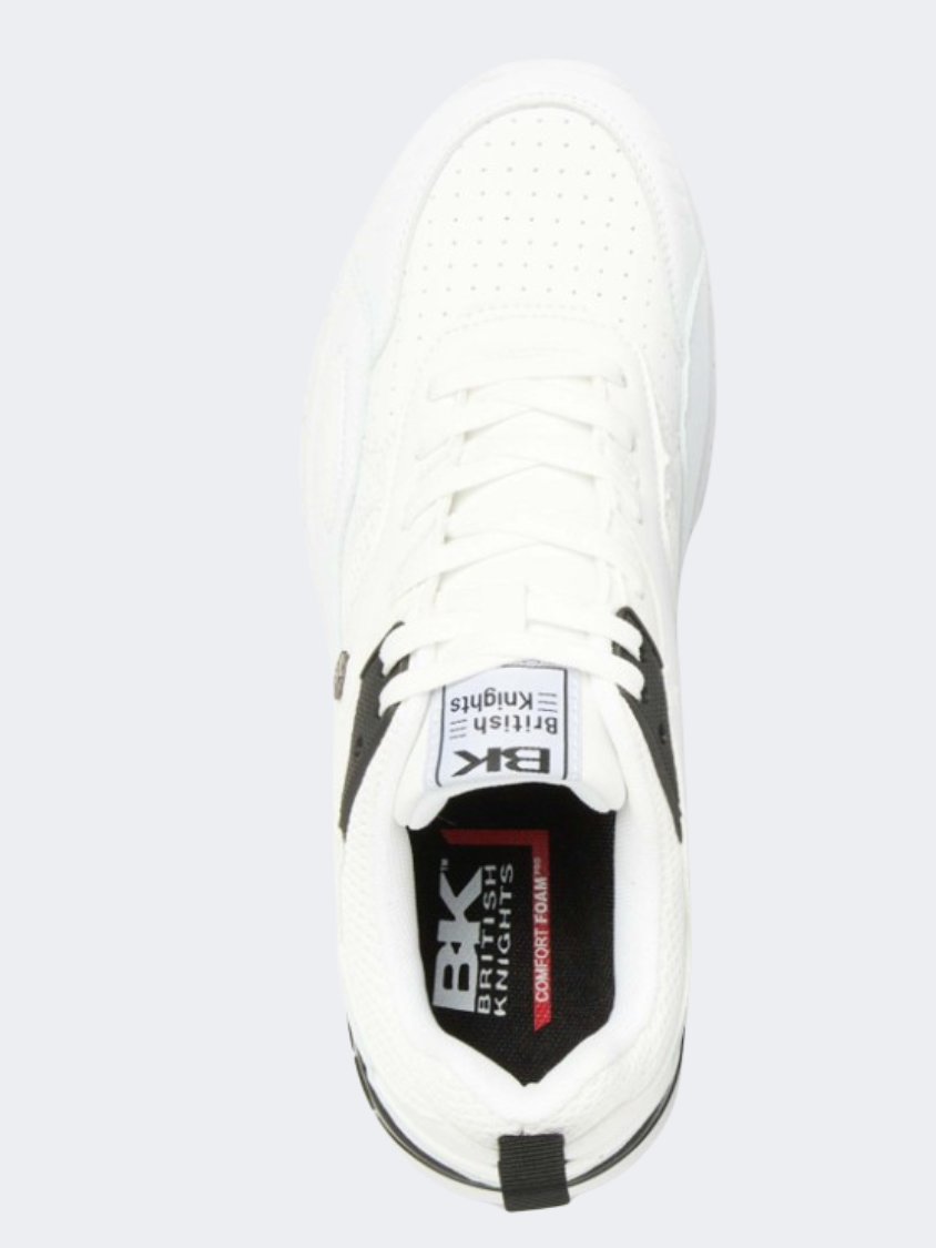 British Knight Navi Men Lifestyle Shoes White/Black – Mike Sport Iraq