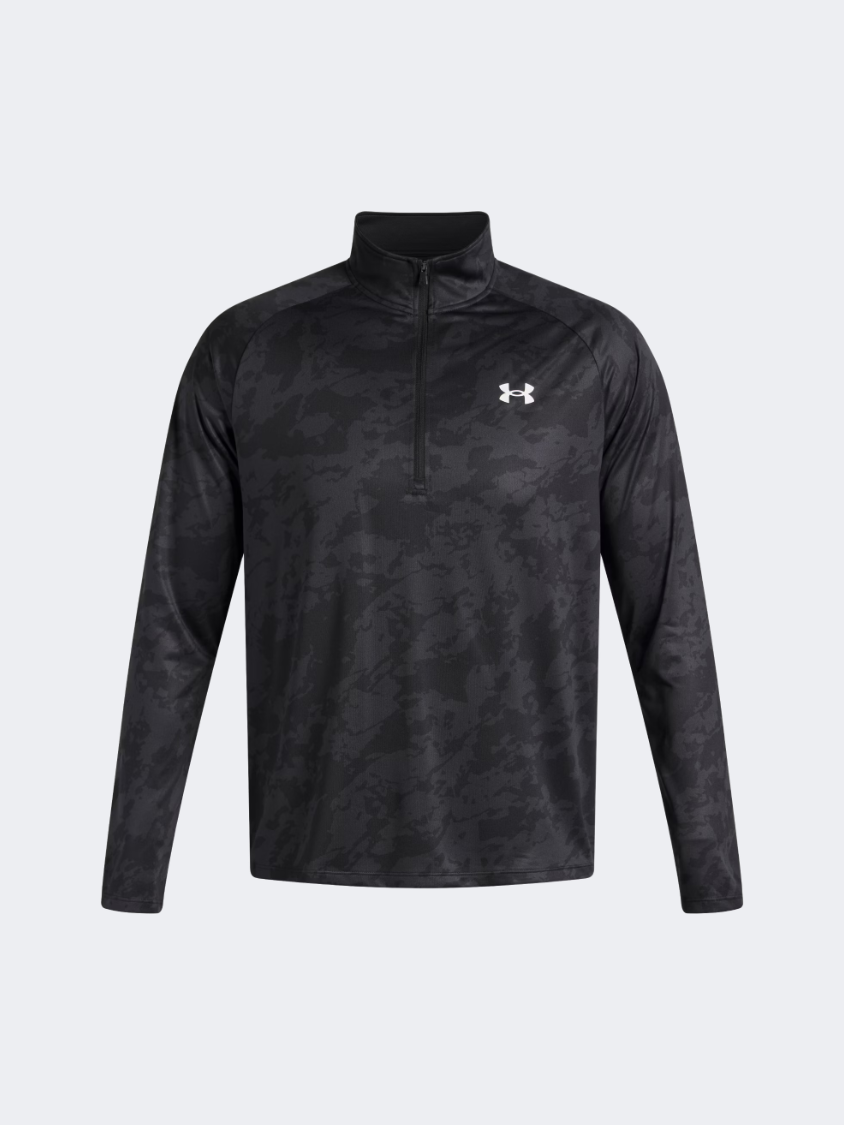 Under Armour Tech 2 1/2 Zip Men Training Long Sleeve Black – Mike Sport ...