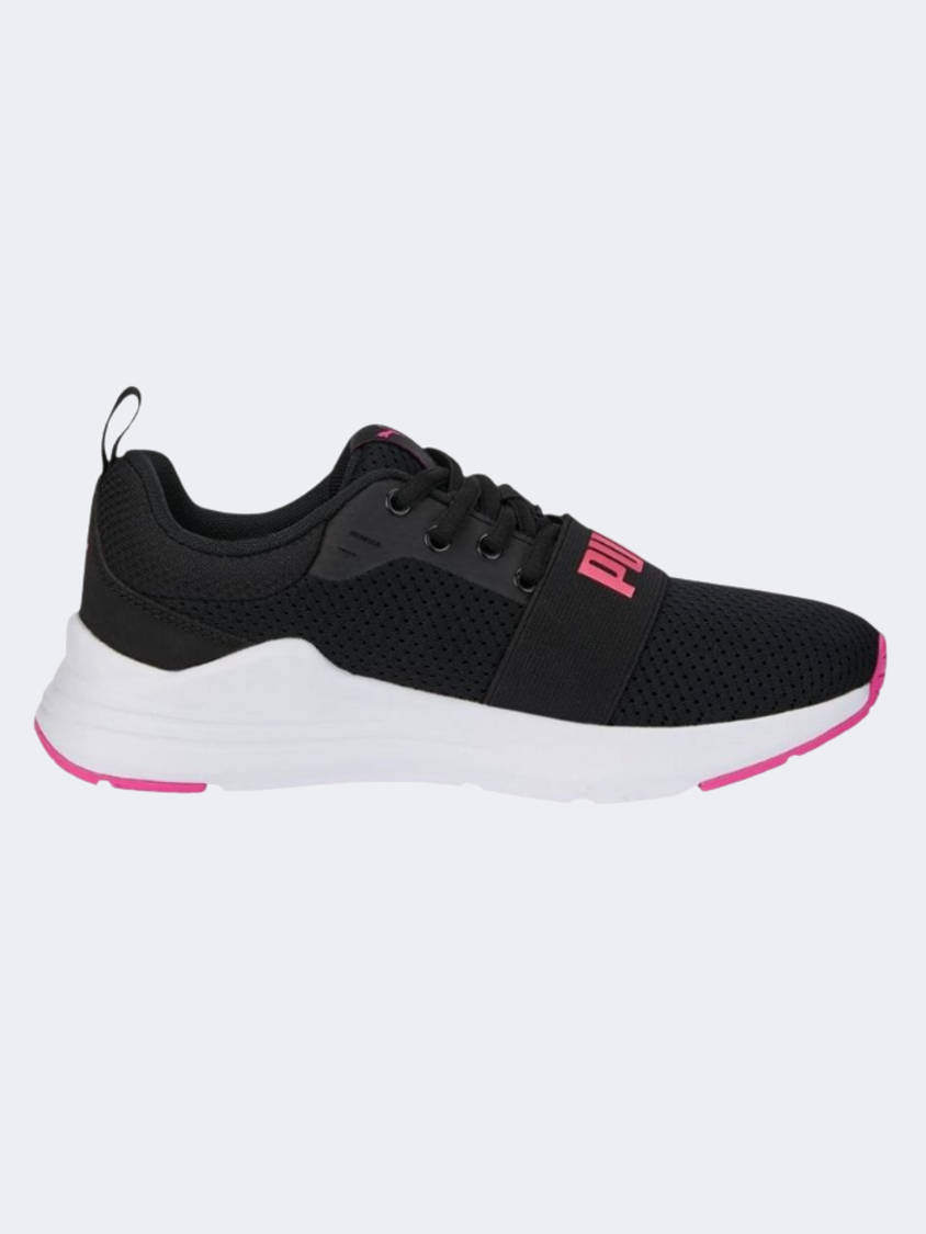 Puma Wired Run Gs-Girls Lifestyle Shoes Black/Pink – Mike Sport Iraq