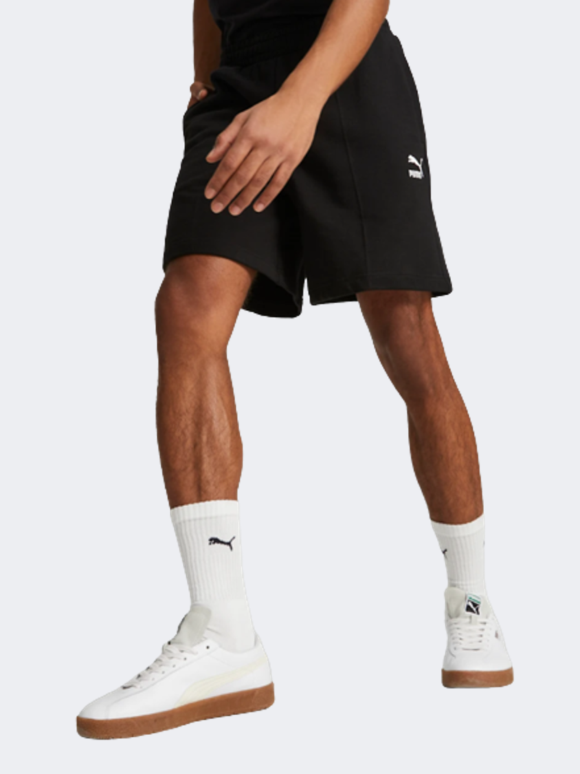 Puma Classics Pintuck 8" Men Lifestyle Short Black – Mike Sport Iraq