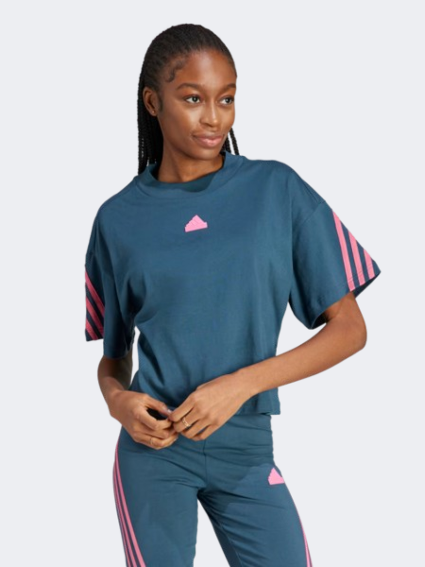 Adidas Future Icons 3S Women Sportswear T-Shirt Arctic Night – Mike ...