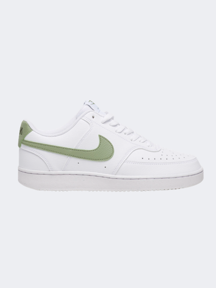 Nike Court Vision Low Men Lifestyle Shoes White/Oil Green – Mike Sport Iraq